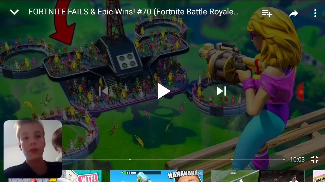 Fortnite Reaction #1 - YouTube