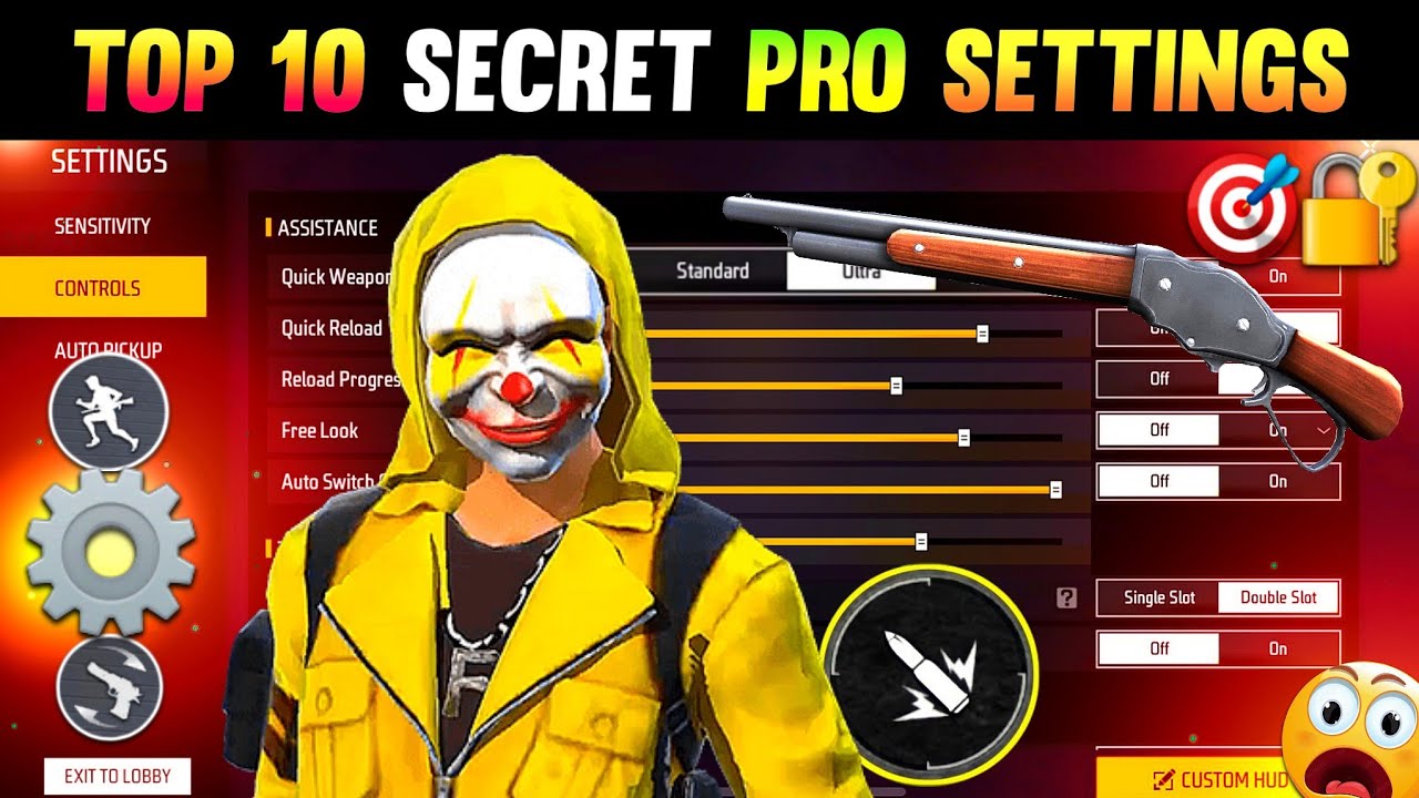 10 Secret Pro Settings 100 Working π± Auto Headshot Setting In Free