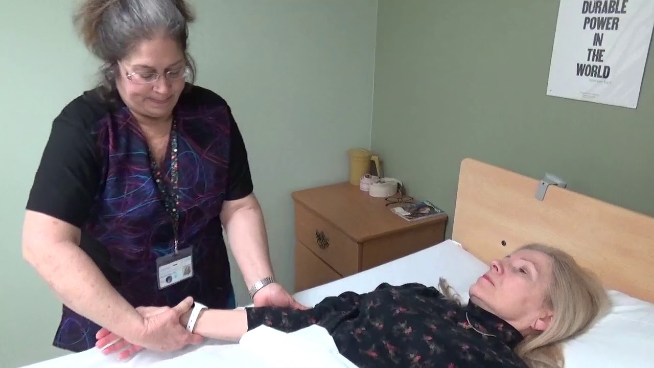 Skill 20: Upper Extremity ROM—shoulder - YouTube