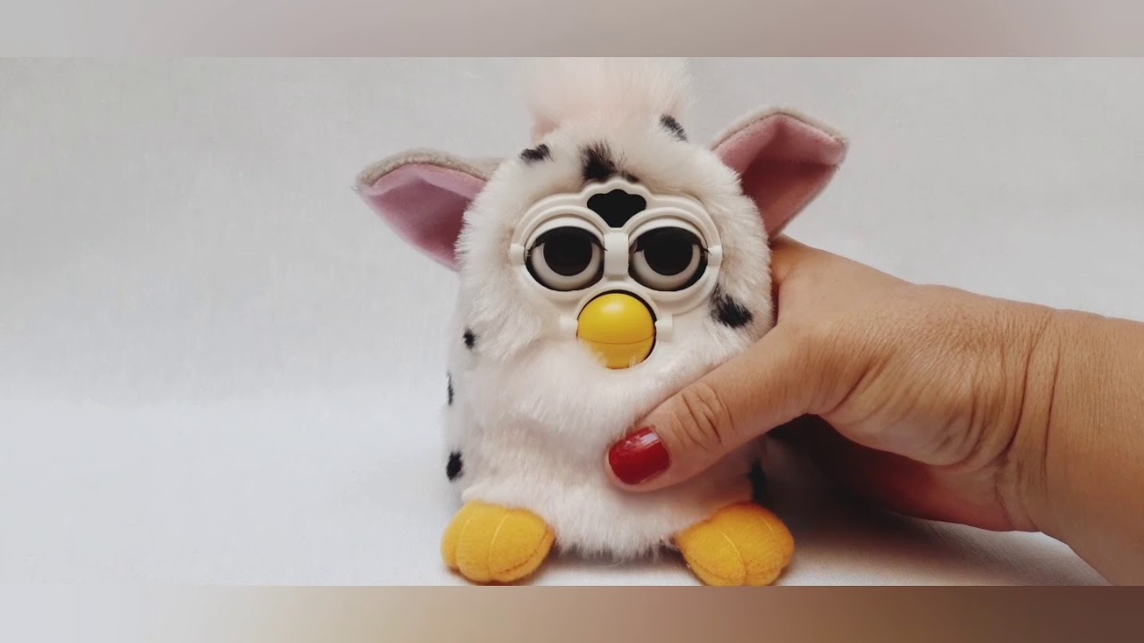 Furby fake FURDY knockoff #furby FOFITO color of Leopard Furby - YouTube