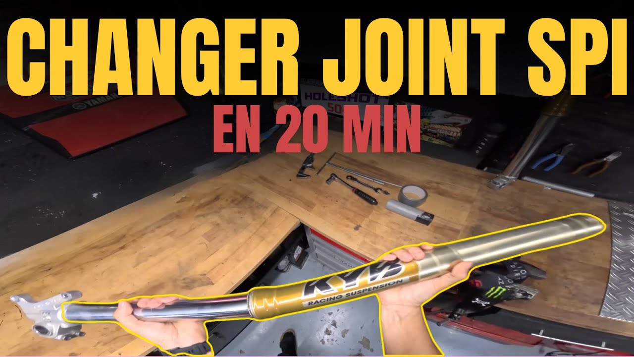 Changer Joints Spi Fourche Moto