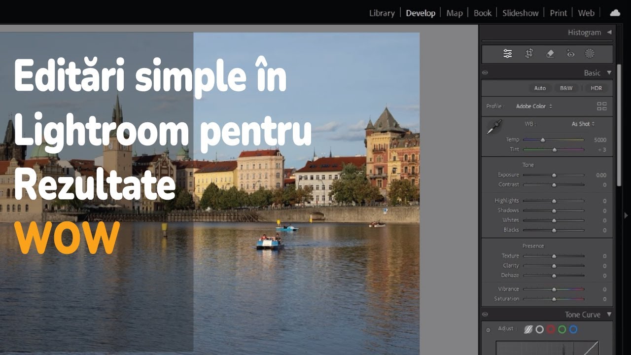 Lightroom pentru incepatori. Cum editez eu fotografiile! - YouTube