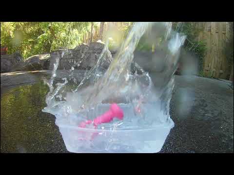 💧Slow Motion: Dropping Increasingly Heavy Things In Water💧 - YouTube