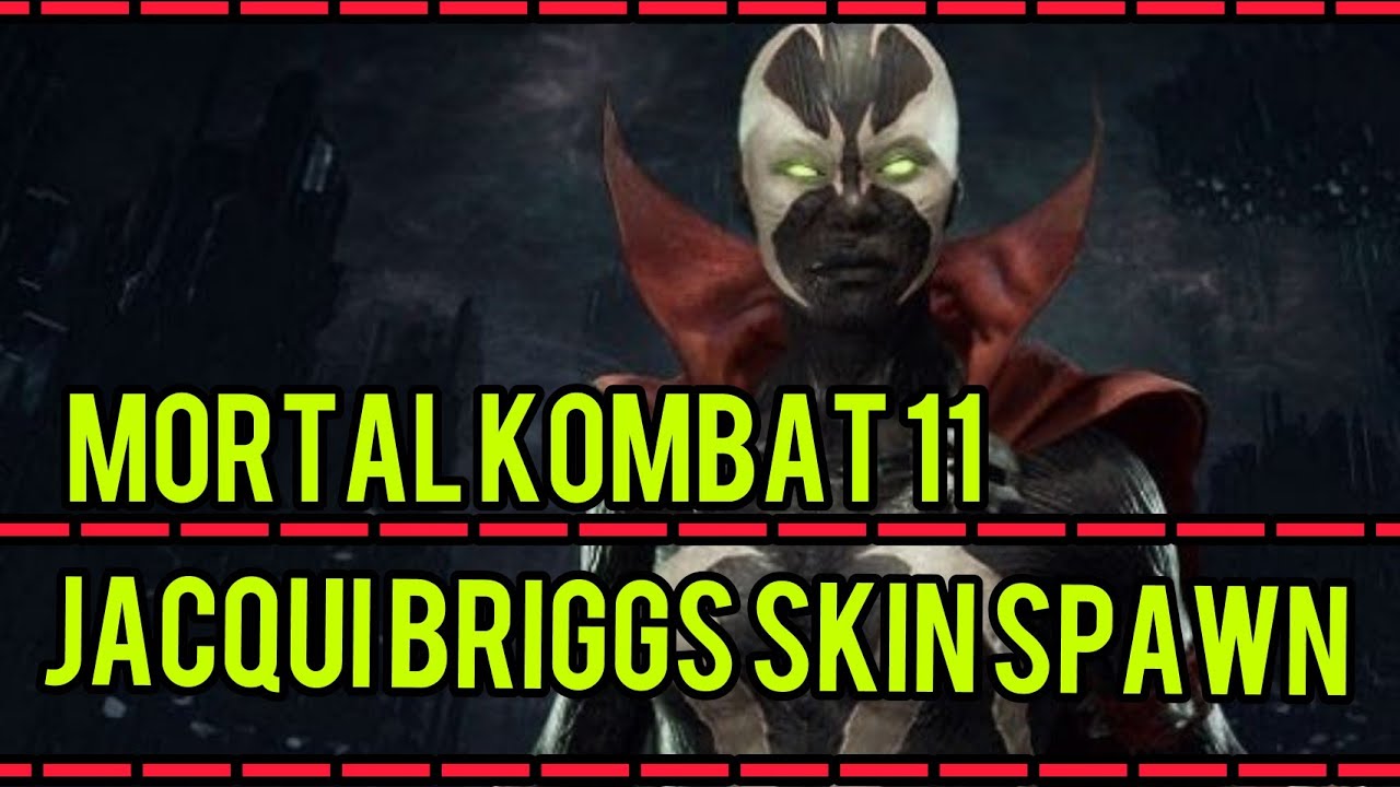 Mortal Kombat 11💯 Jacqui Briggs skin spawn - YouTube