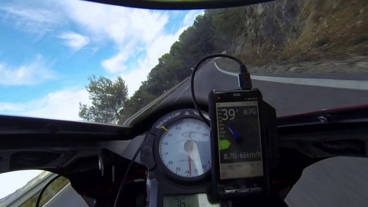 Traction Monitor (Cornering Lean Angle + Traction G Force Monitor ...