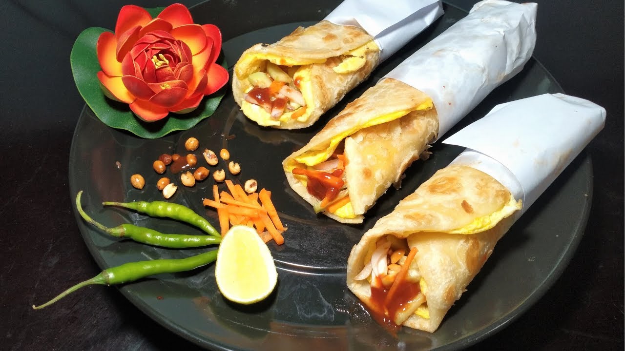 কোলকাতার বিখ্যাত এগ রোল রেসিপি। Kolkata Style Egg Roll Recipe। Egg Roll ...