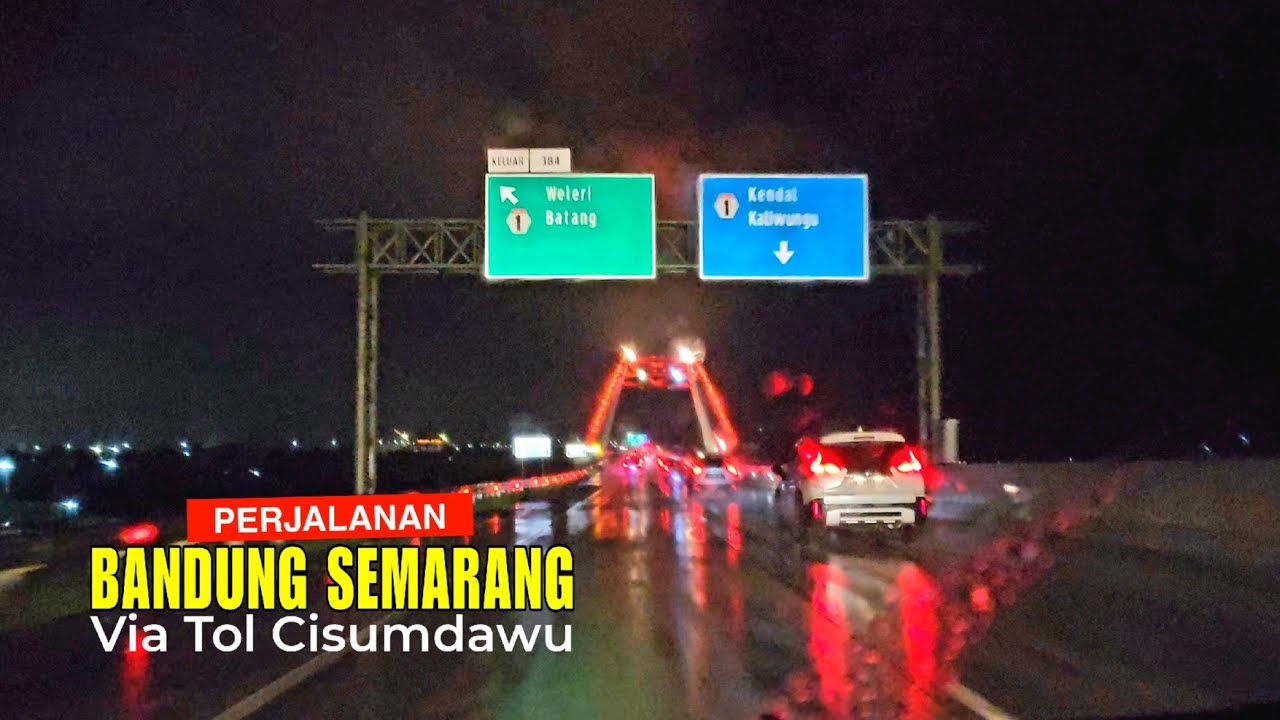 TOL BANDUNG SEMARANG | Perjalanan Mudik Lebaran Via Tol Baros Sampai ...