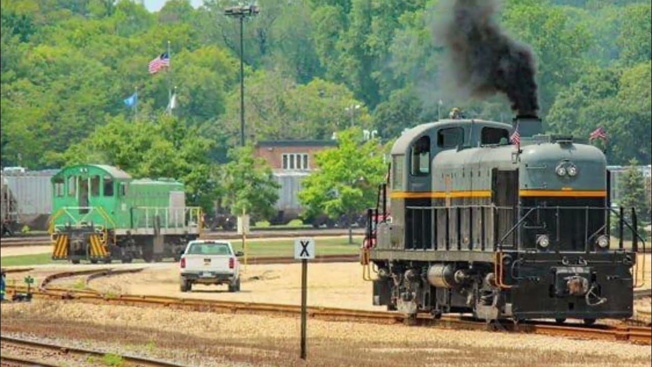 Ancient ALCO S-2 switching CFI (Whistling 539 goodness!) - YouTube