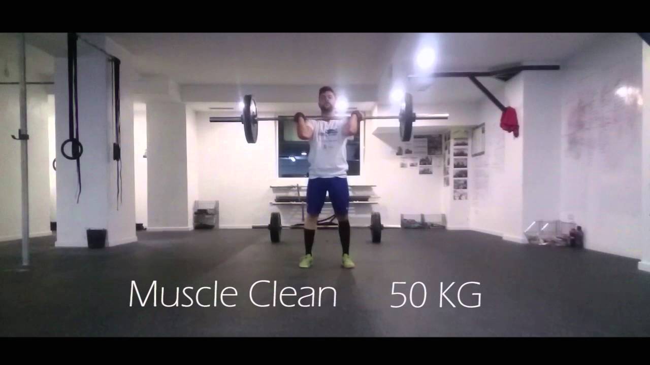 Power clean and muscle clean - YouTube