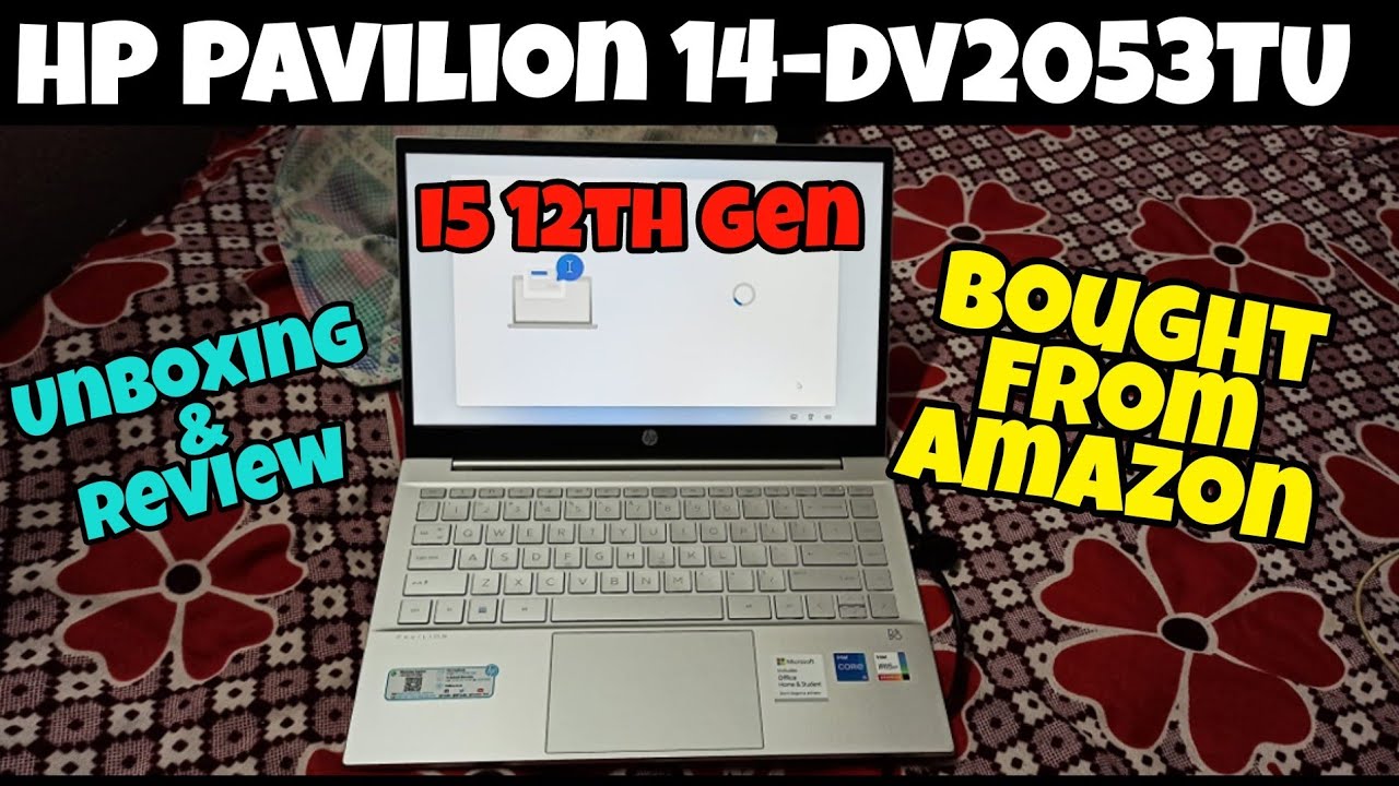 HP Pavilion 14 dv2053TU Unboxing | HP Pavilion 14 12th Gen Review - YouTube