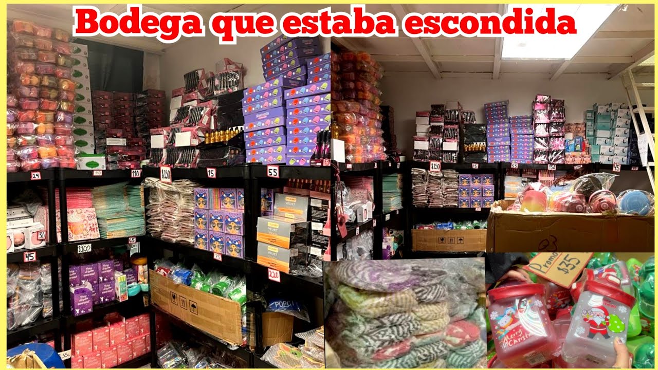 BODEGA QUE ERA ESCONDIDA POR LOS MAYORISTAS 🤫 con mercancía desde $2 ...