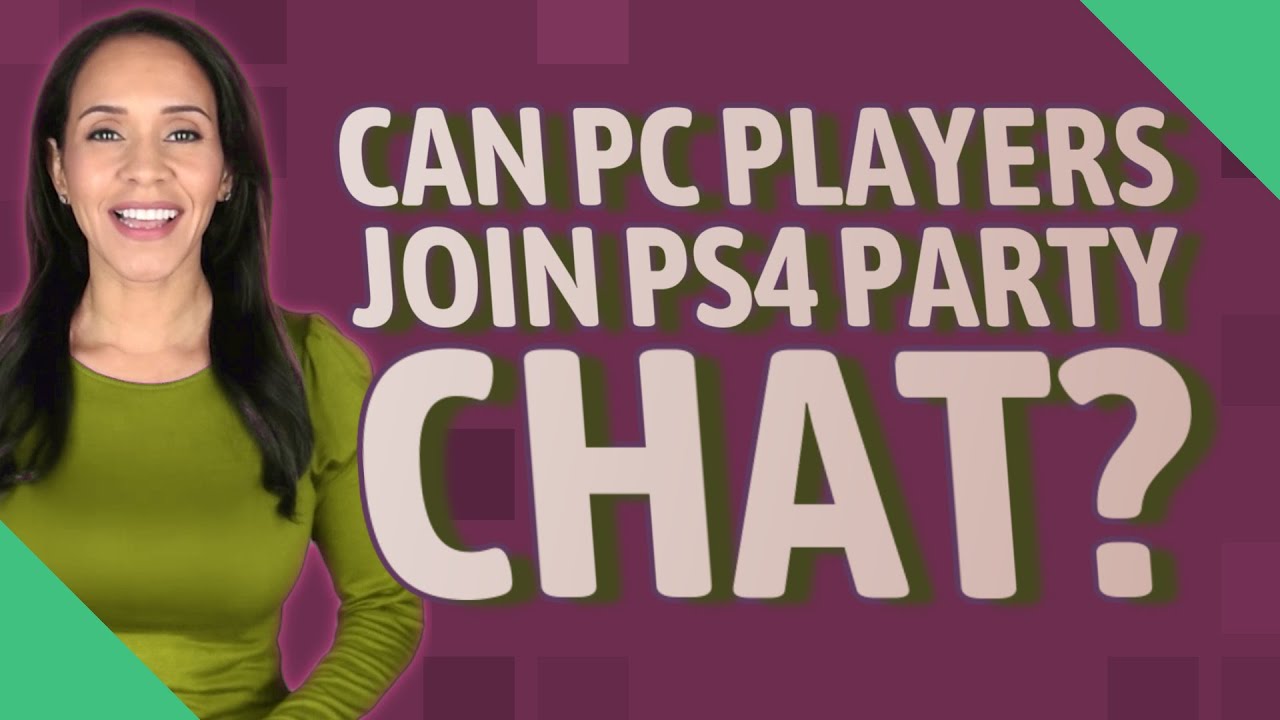 Can PC players join ps4 party chat? - YouTube