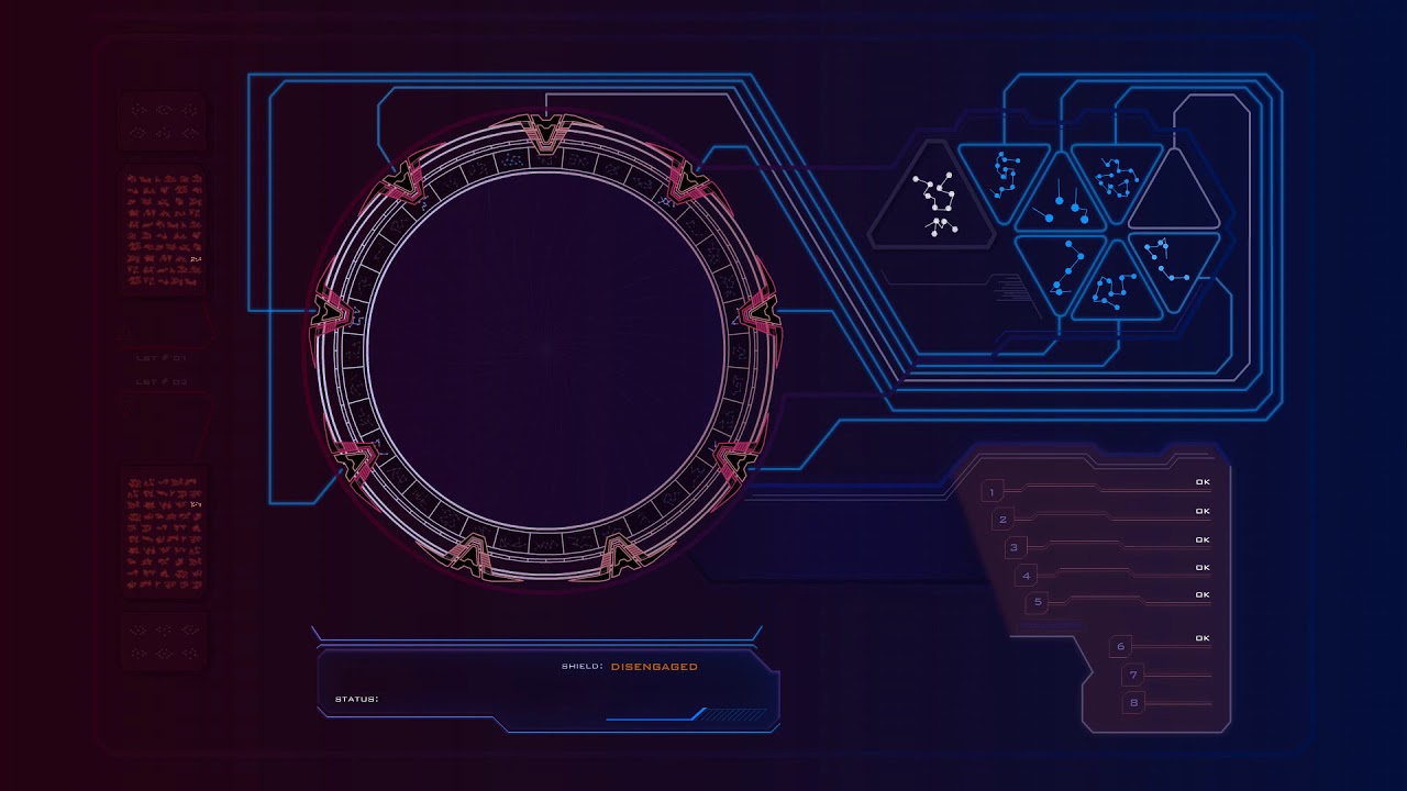 Stargate Atlantis - Mainframe Simulator (WIP) - YouTube