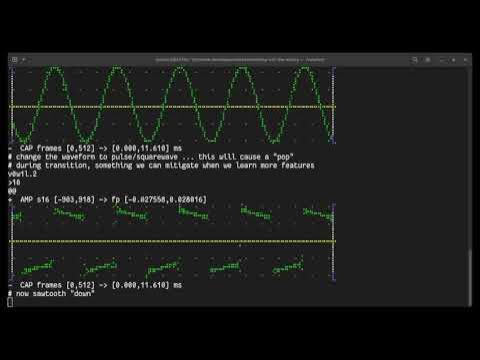 showing basic waveforms, what they look like and how to control them - YouTube