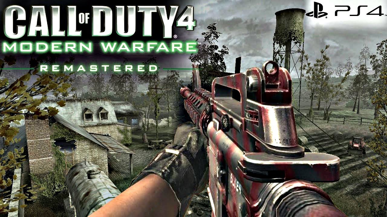 Call Of Duty 4: Modern Warfare Remastered - Team Deathmatch (M4 Carbine ...