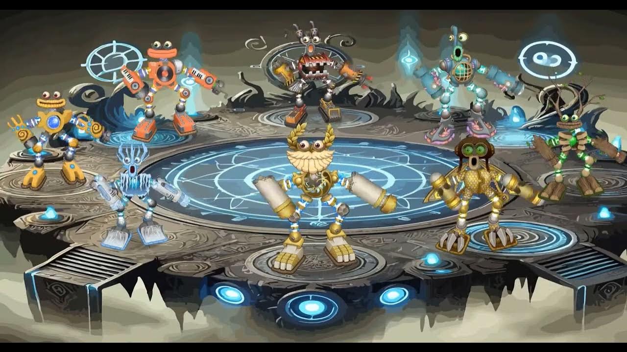 Ethereal WUBBOX Workshop | My Singing Monsters | WUBBOX ISLAND | Music Name: Harmonic Isles ...