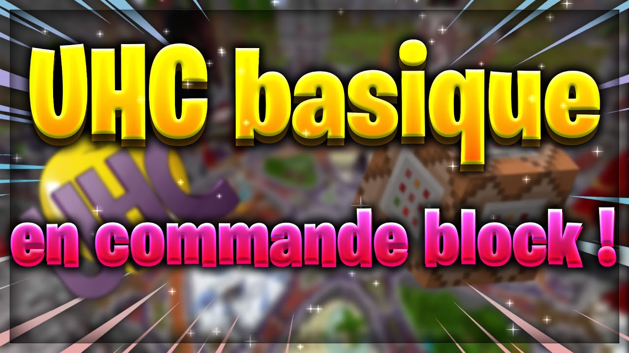 Création d'un UHC en commande block | 1/3 - YouTube