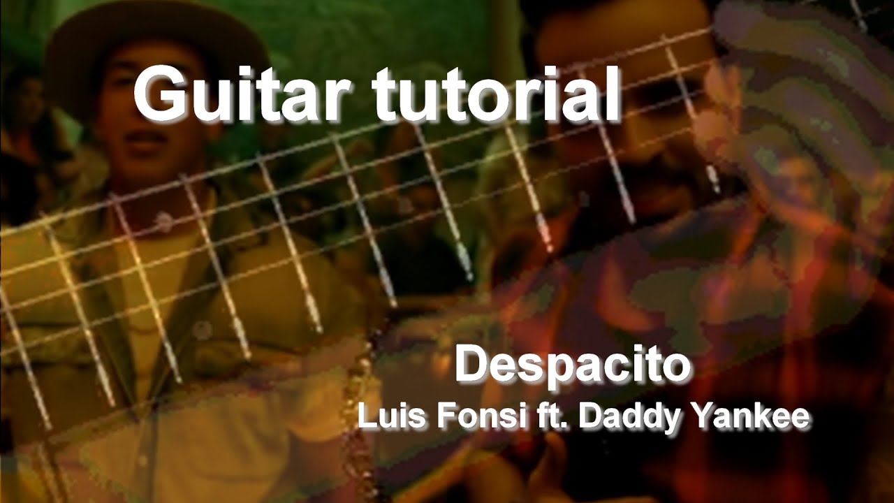 Luis Fonsi - Despacito ft. Daddy Yankee GUITAR Tutorial/Tutorial ...