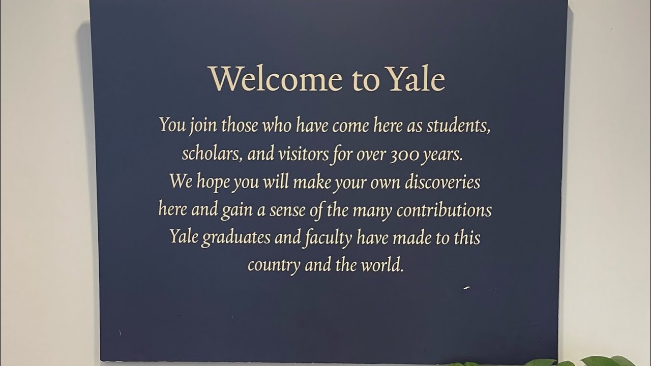 2023 Yale University Tour - YouTube