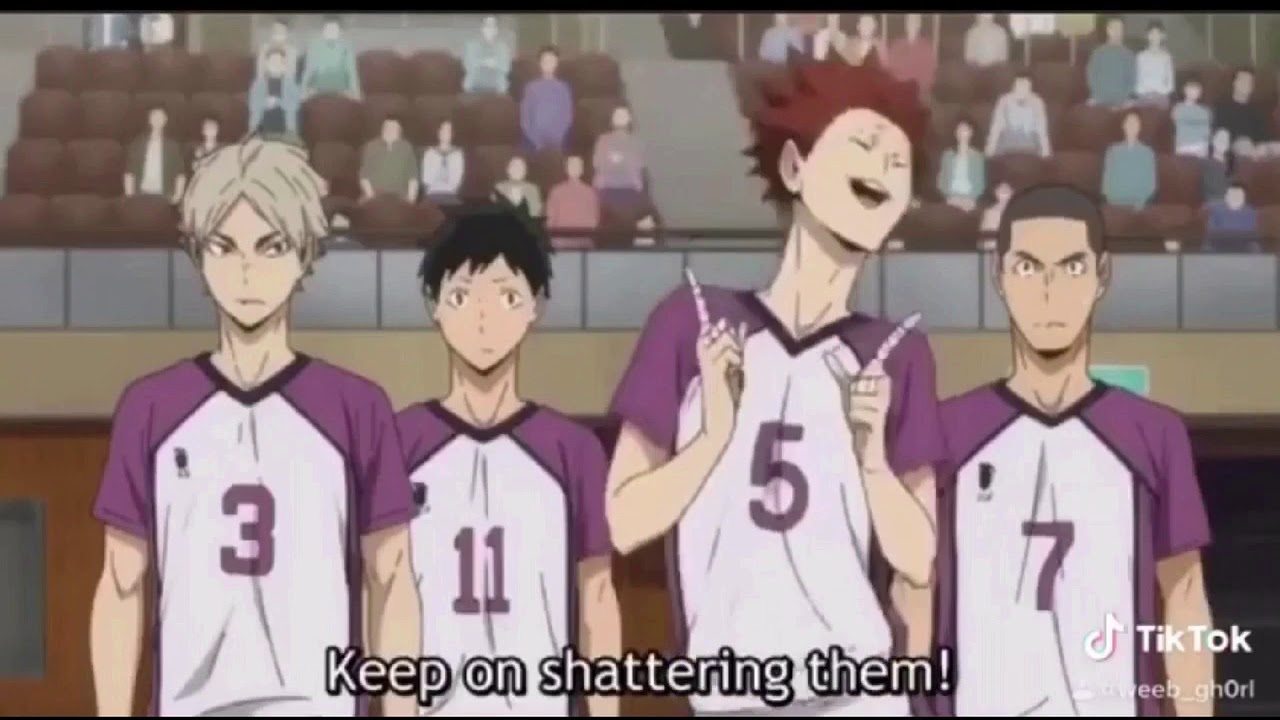Haikyuu singing compilation - YouTube