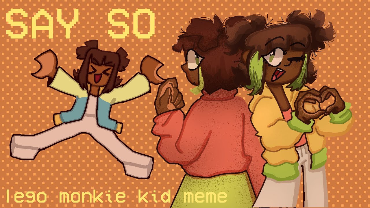 say so . (loop) meme . lego monkie kid - YouTube