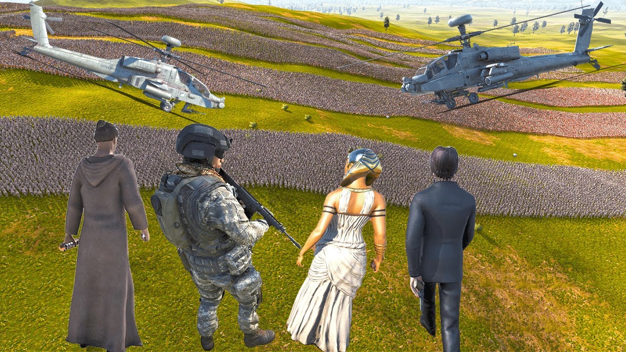 THE BATTLE AGAINST HUMANITIES & EVILS !! Ultimate Epic Battle Simulator ...