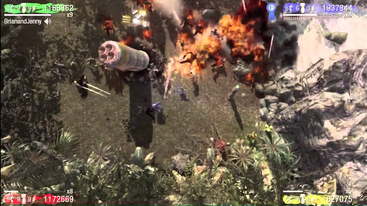 Dead Ops Arcade - 4 Player World Record Rounds 33-40 of 120 - YouTube