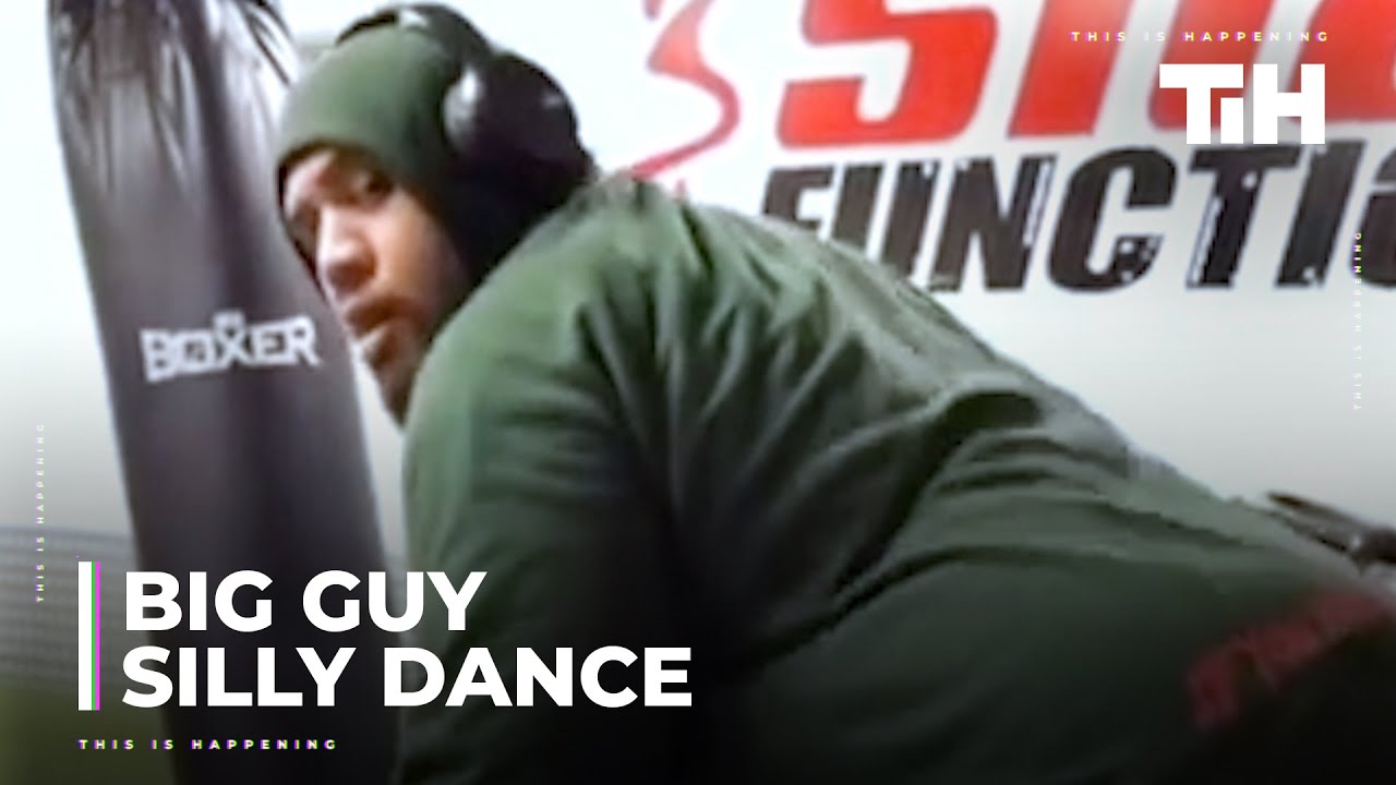 Guy Does Popular Dance Moves While Working Out at the Gym - YouTube