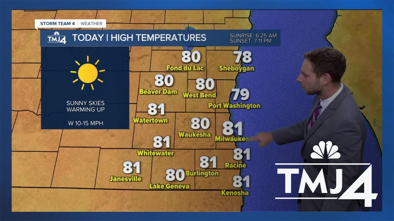 Southeast Wisconsin weather: Sunny and summery week - YouTube