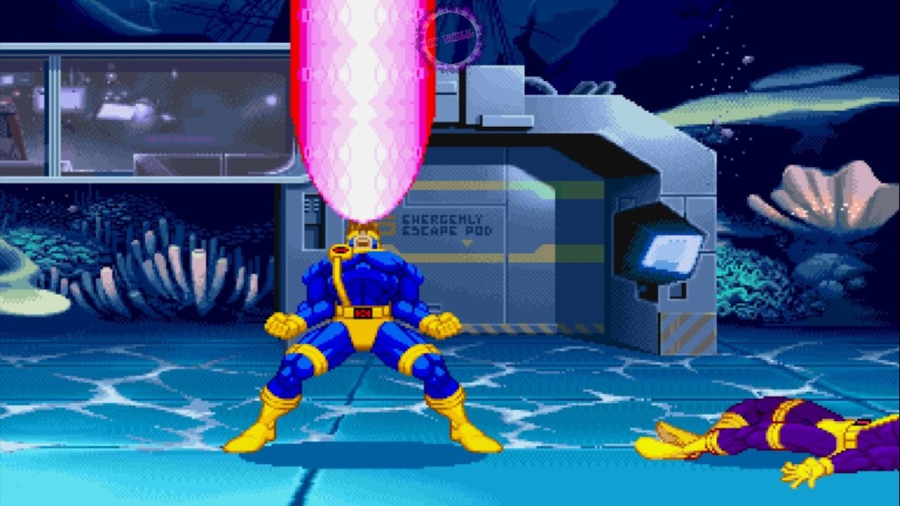 X-Men Children Of The Atom All Fights intro & Win Poses - YouTube