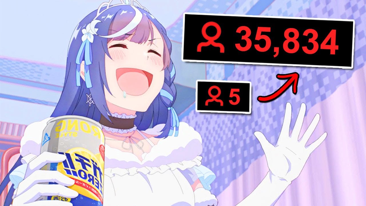 Vtuber Forgets To End Her Stream And Starts Drinking But Instantly Goes ...
