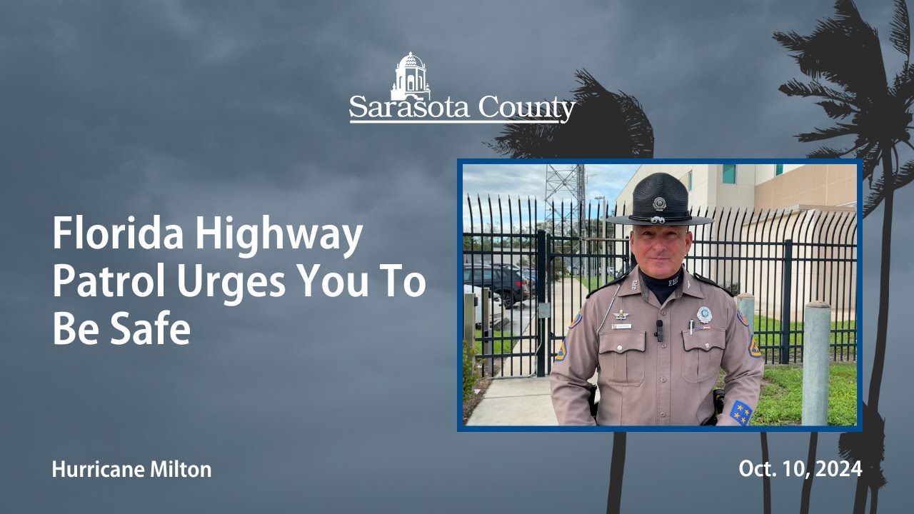 Florida Highway Patrol Urges You To Be Safe - YouTube