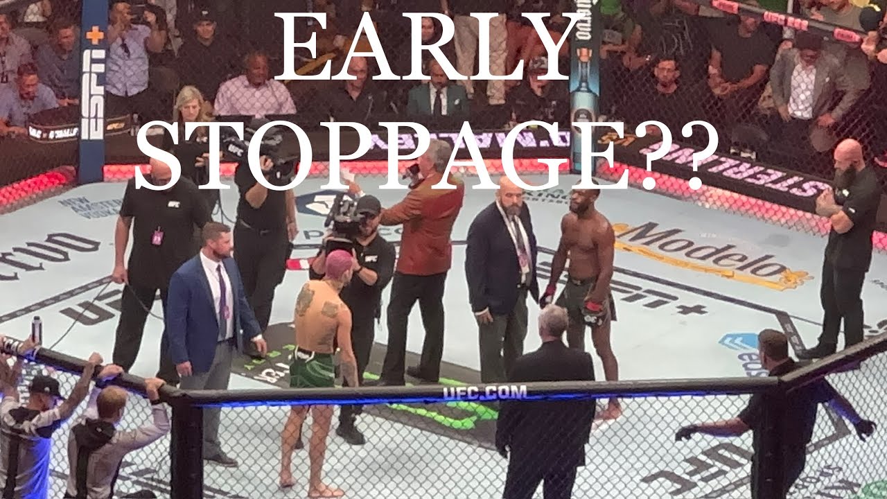 EARLY STOPPAGE?? NOT FROM THIS ANGLE! LIKE&SUBSCRIBE! O’MALLEY IS THE ...