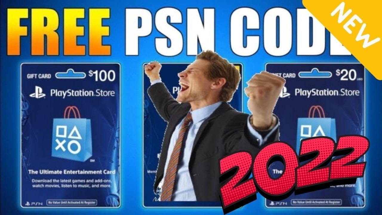 Free PS5 Codes 💦 PSN Gift Card Codes 💦 PSN Code Giveaway Live 💦 PS Plus ...