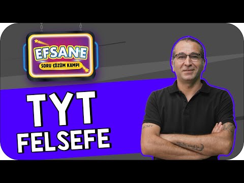 Efsane Sorularla TYT Felsefe Full Tekrar -1 #2023