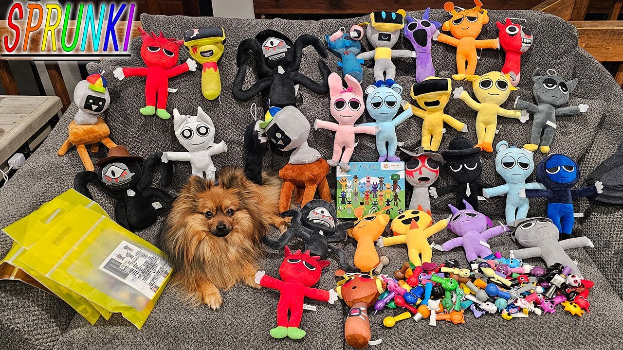 HUGE New Sprunki Plush & Toys Unboxing Video! #sprunki # ...