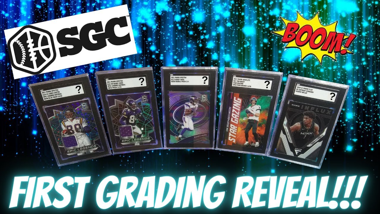 First SGC Grading Reveal💥What Are We Going To Get🔥First Time Luck ...