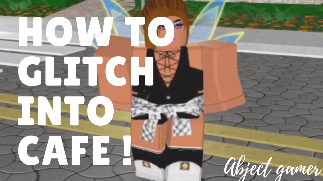 How to glitch into the cafe in Royal High!! - YouTube