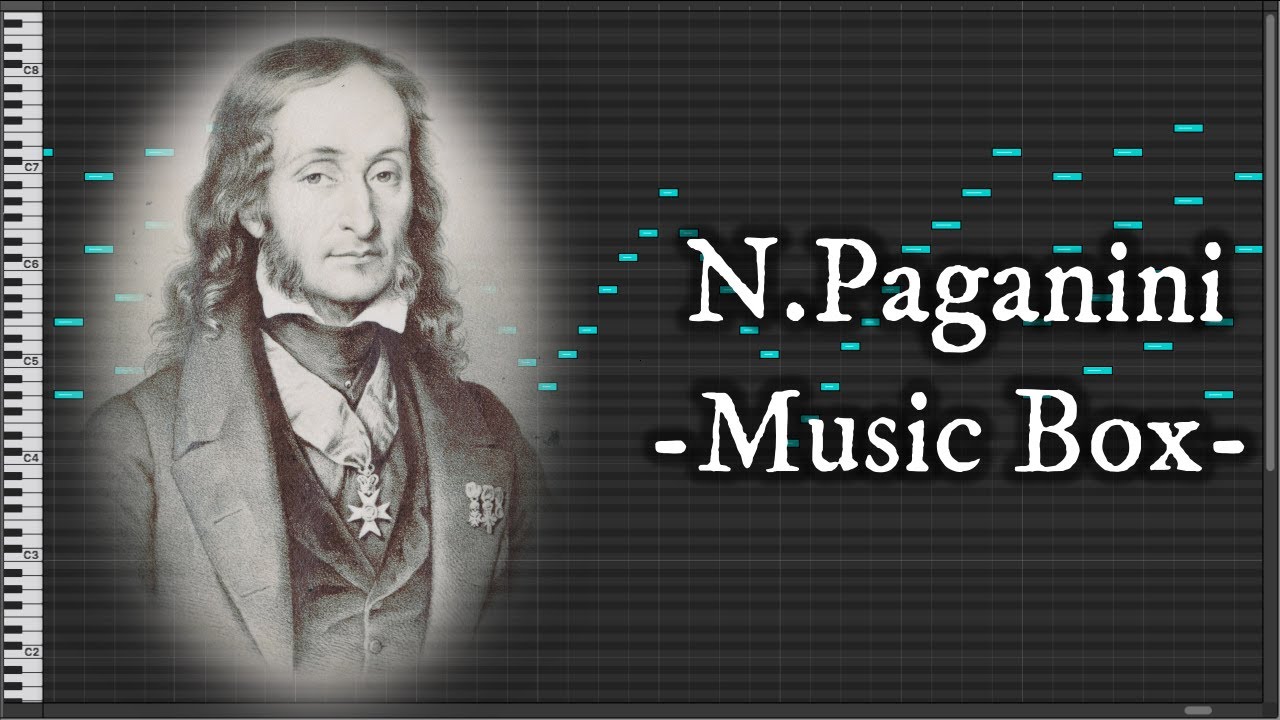 Caprice No.24 - N.Paganini [Music Box/MIDI] - YouTube