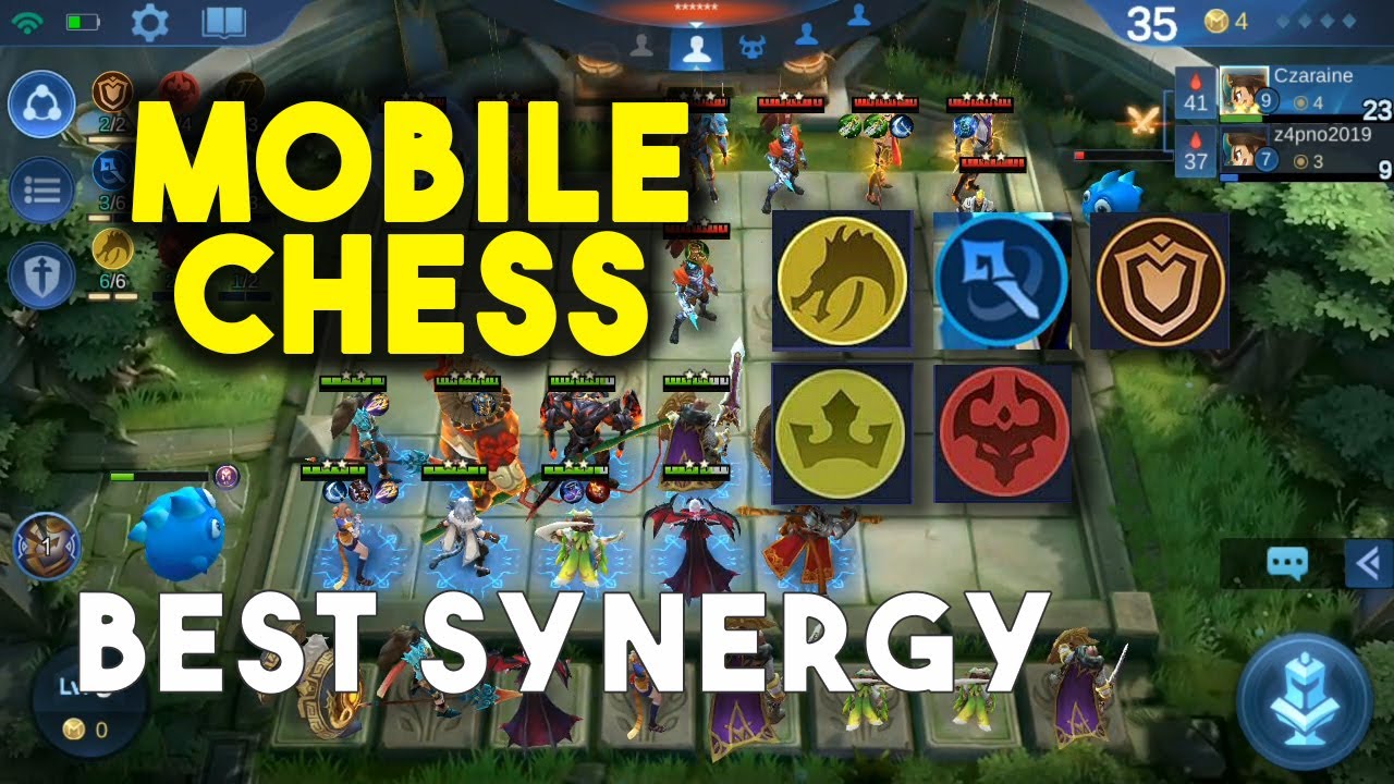 MOBILE CHESS BEST SYNERGY COMBO 2020 TUTORIAL - YouTube