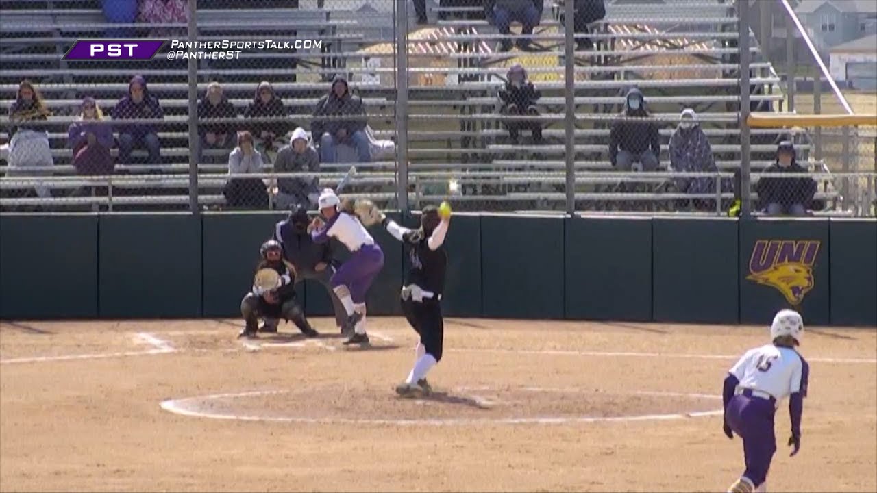 Brooke Snider - UNI Softball 2021 sophomore 3rd Baseman - YouTube
