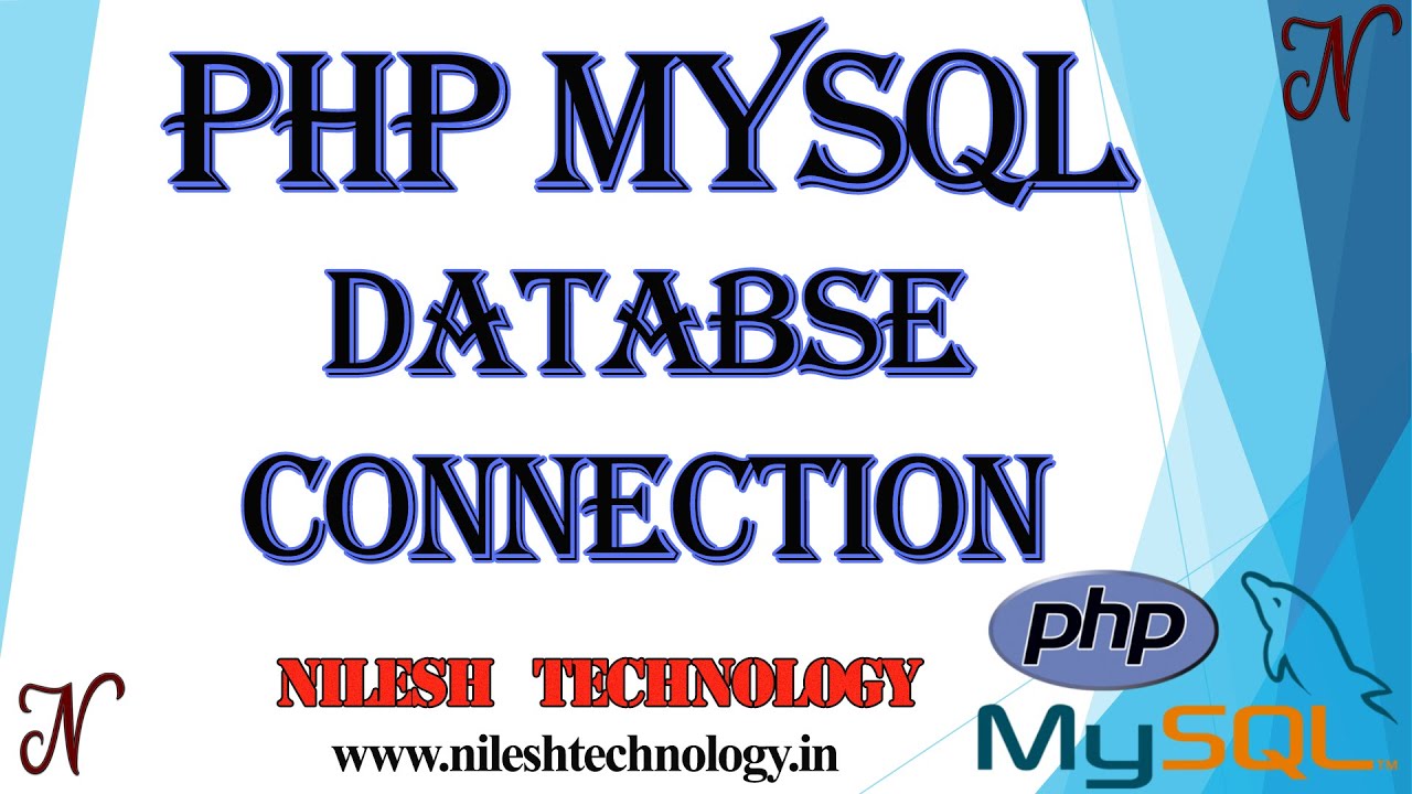 Create Database Connection Using Mysqli In Php 2020 Youtube 4184