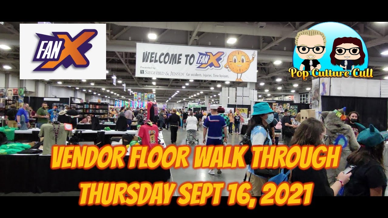 THURSDAY FANX SALT LAKE VENDOR FLOOR WALKTHROUGH - YouTube