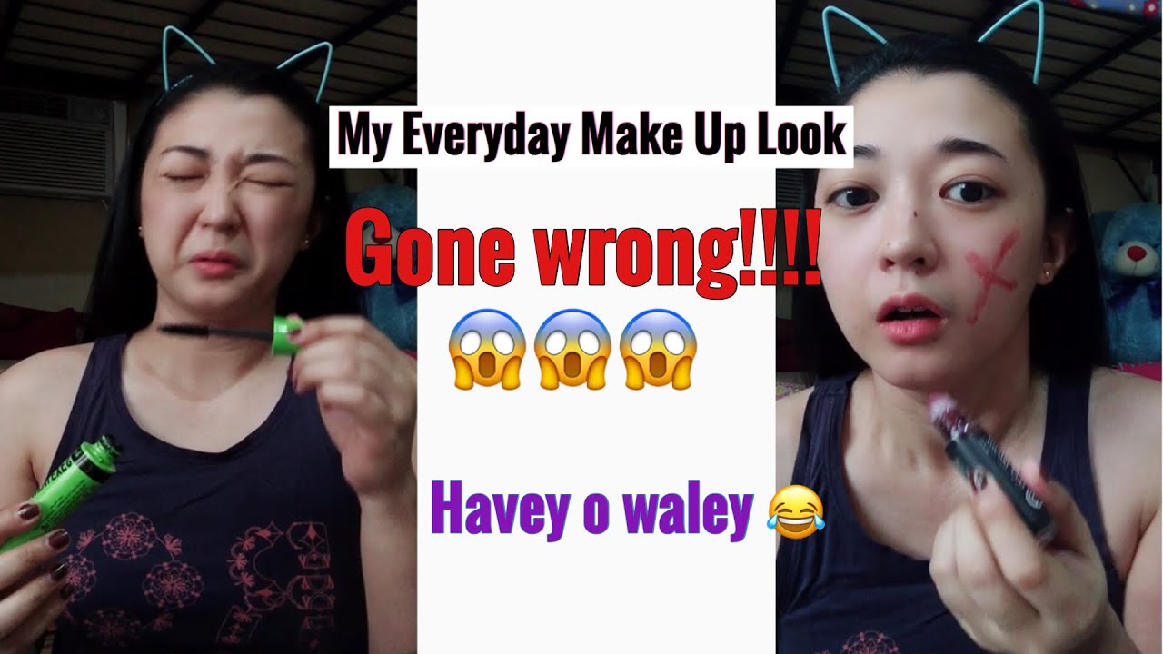 My Everyday Make up look..Havey o Waley? | Bianca Manzano - YouTube