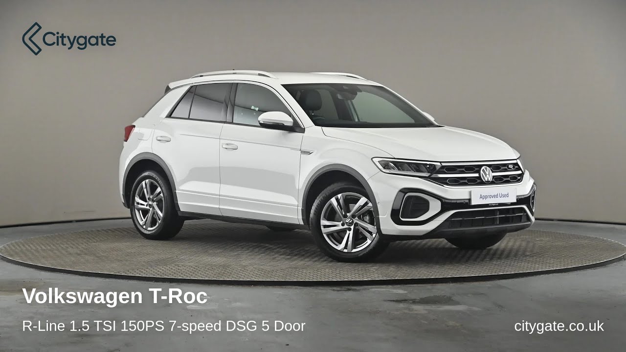Volkswagen T-Roc - R-Line 1.5 TSI 150PS 7-speed DSG 5 Door - Citygate ...