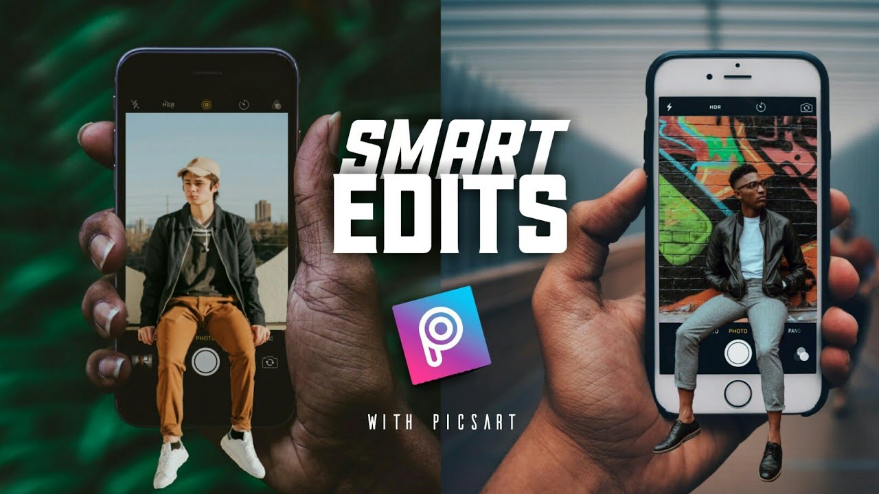 SMART PHOTO EDITING with Picsart || PicsArt tutorial in Android/ios ...