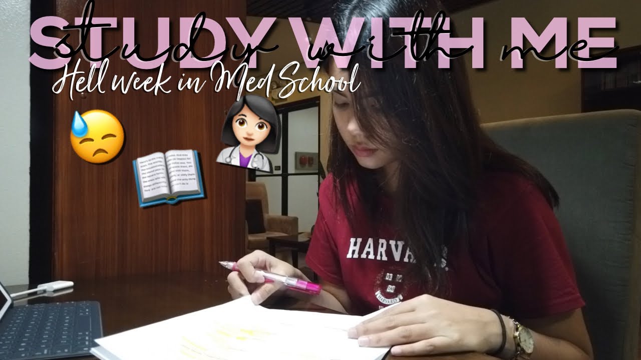 STUDY WITH ME! Hell week in Med School (Philippines) | Kristine Abraham ...