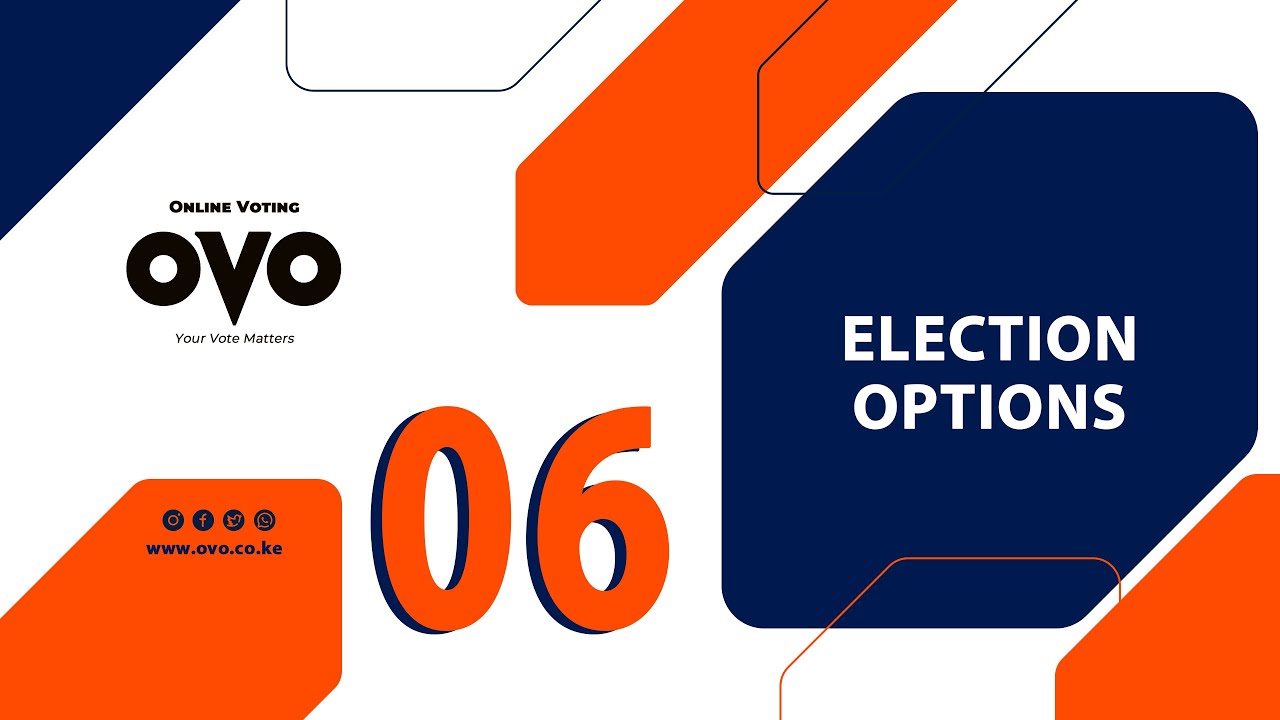 ELECTION OPTIONS - YouTube