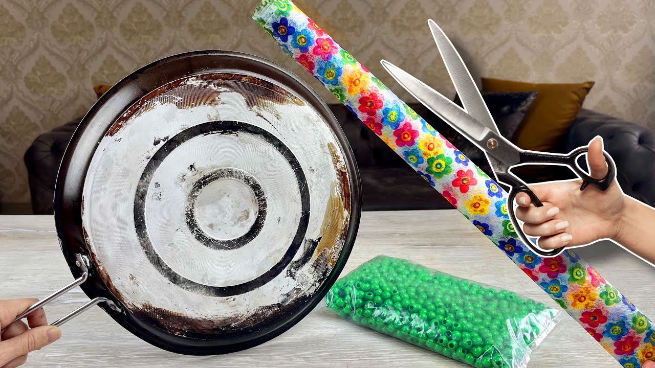 Do Not Throw Away OLD Pans! Look What I Did With Pan! - YouTube