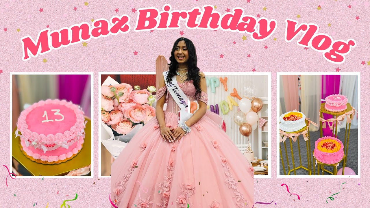 Daily vlog 37🎗️Grand celebration of Munaz’s 13th birthday 🎊🎂🎉 Happy ...